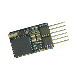686101 6-pin decoder, straight pins (NEM 651)