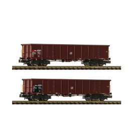 830252 2 piece set: Open goods wagons, SBB
