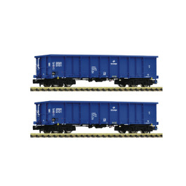 830255 2-piece set: Open goods wagons, PKP Cargo